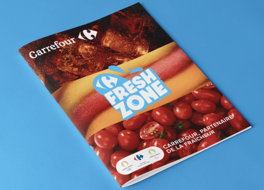 Carrefour lance ses Freshzone partout où "ça se passe"... - Influencia